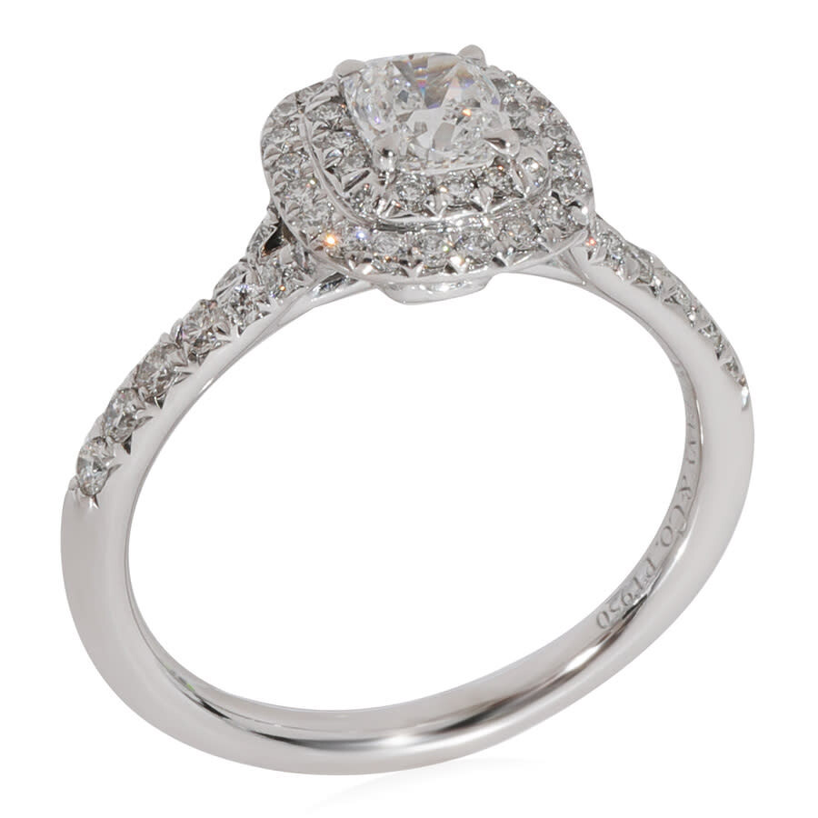 Tiffany & Co. Pre-Owned Tiffany & Co. Soleste Diamond Engagement Ring ...
