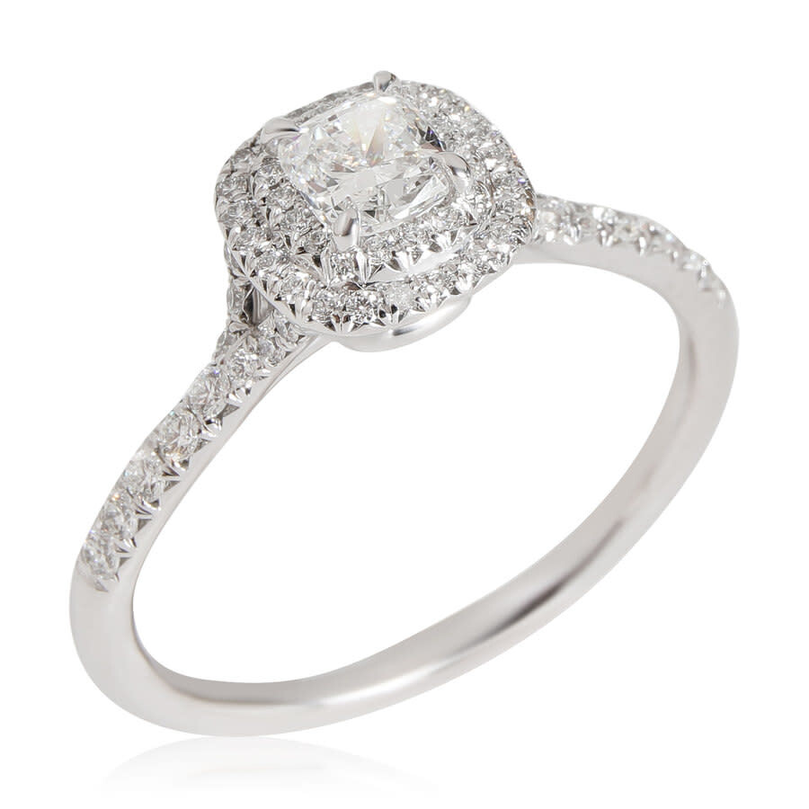 Tiffany & Co. Pre-Owned Tiffany & Co. Soleste Diamond Engagement Ring ...