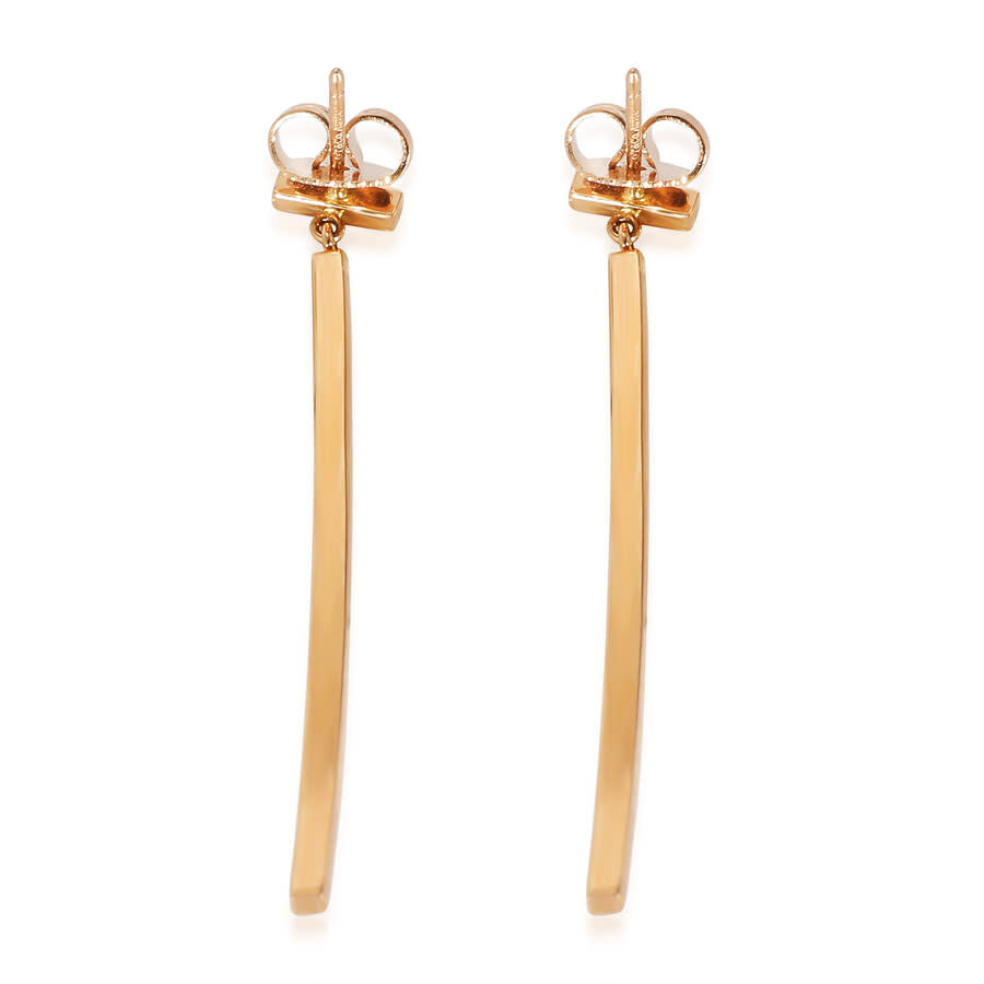 Tiffany & Co. Pre-Owned Tiffany & Co. Tiffany T Bar Earrings in 18k Rose Gold 132594 - Pre-Owned ...