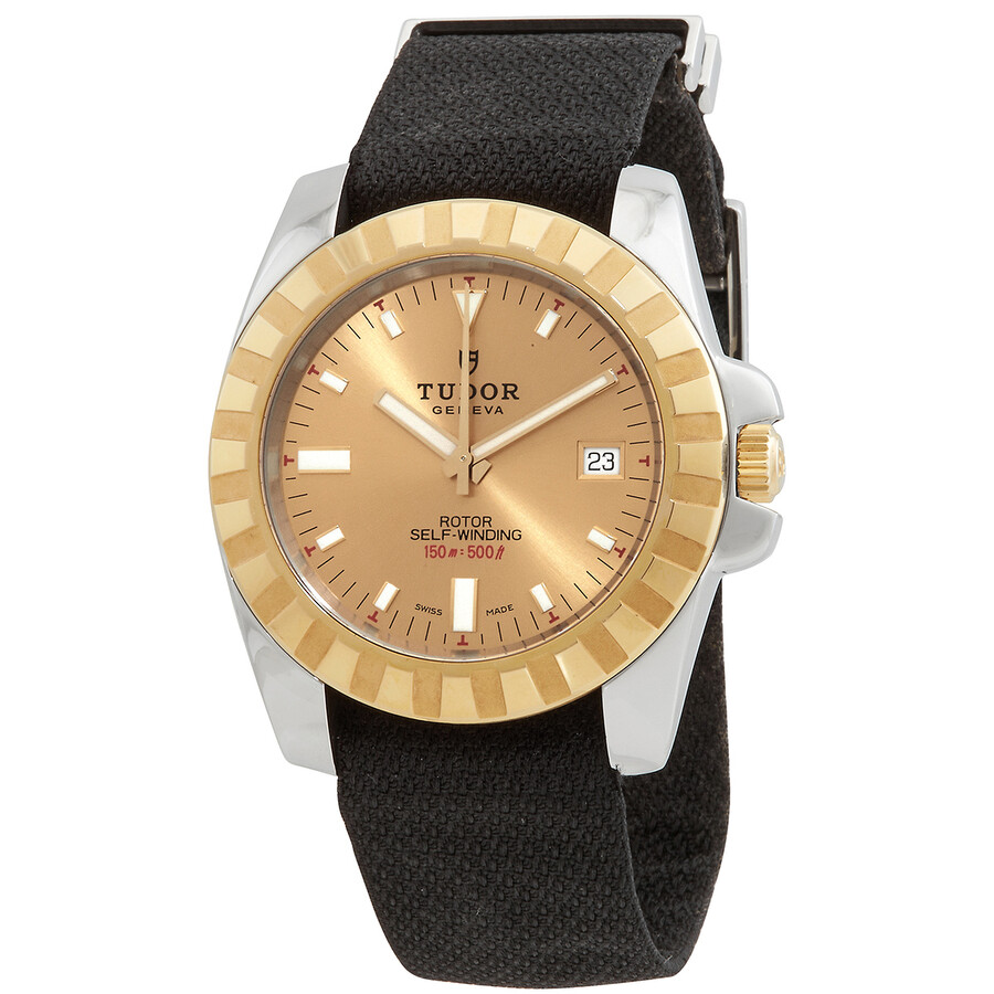 Tudor Pre-owned Tudor Automatic Champagne Dial Men's Watch 20013 - Pre ...