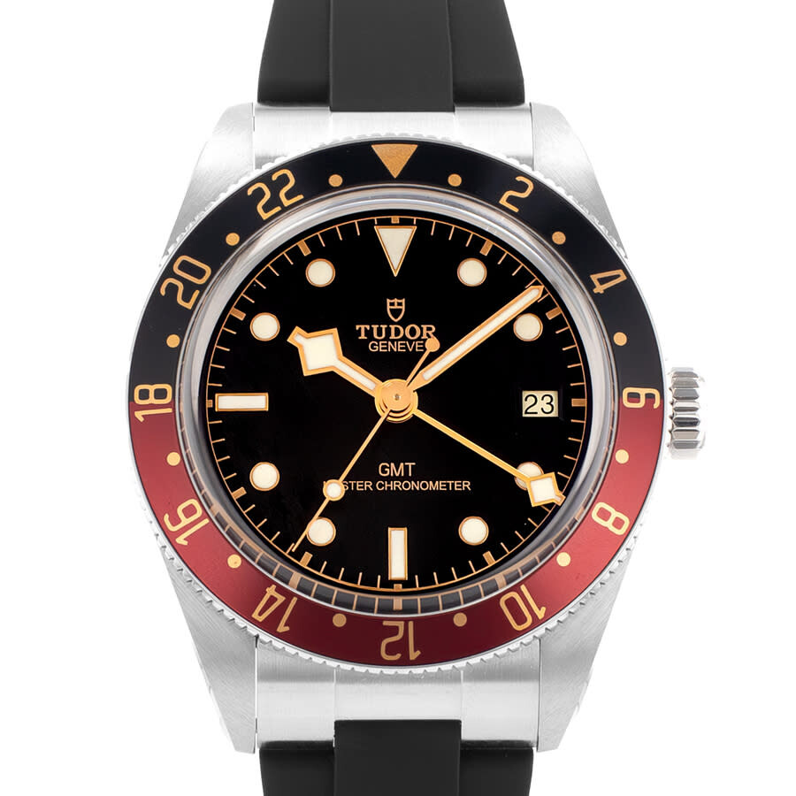 Tudor Pre-owned Tudor Black Bay Gmt Automatic Black Dial Men's Watch ...