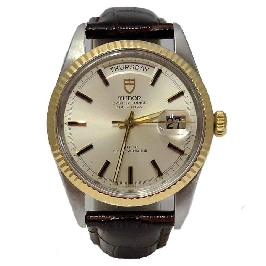 Tudor Pre-owned Tudor Day-Date Automatic Silver Dial Men's Watch 7019/3 ...