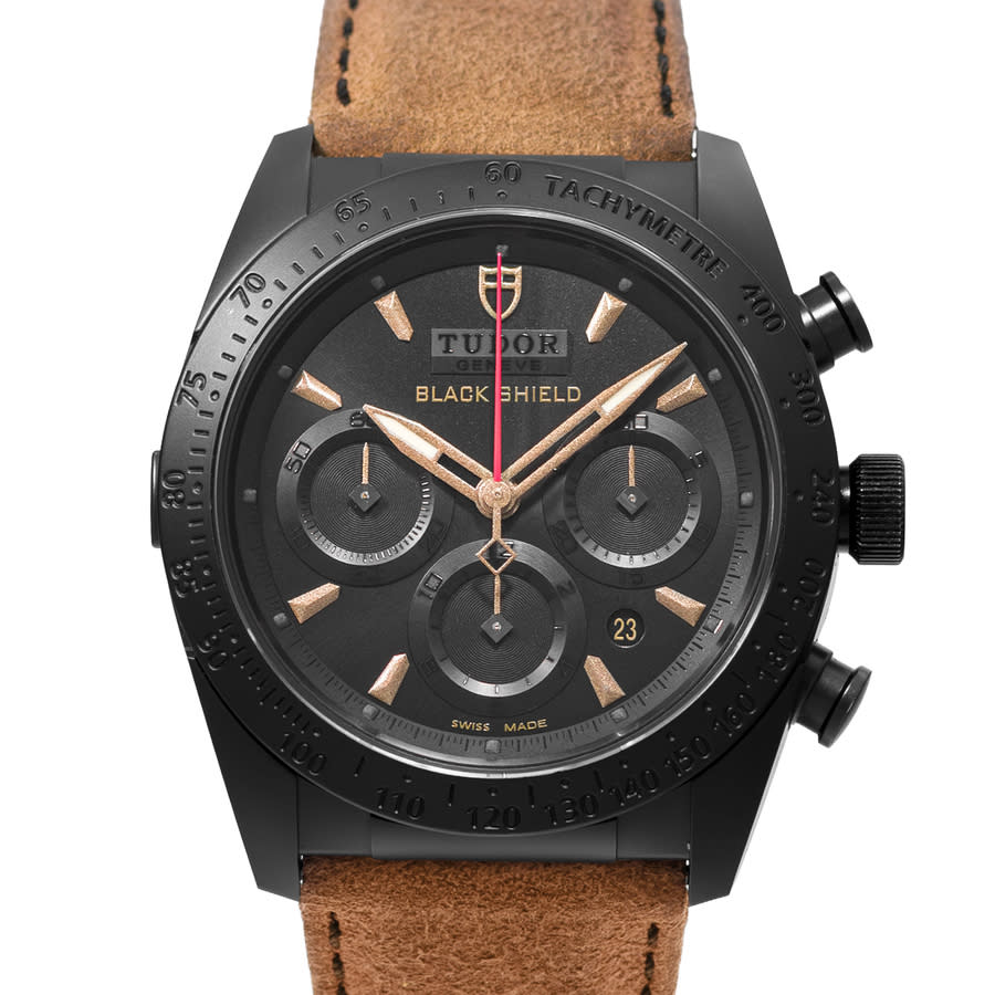 Tudor Pre-owned Tudor Fastrider Black Shield Chronograph Automatic ...