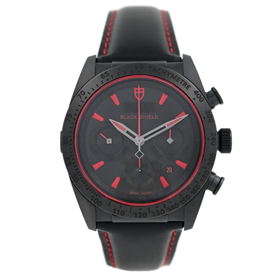 Tudor Pre-owned Tudor Fastrider Black Shield Chronograph Automatic ...