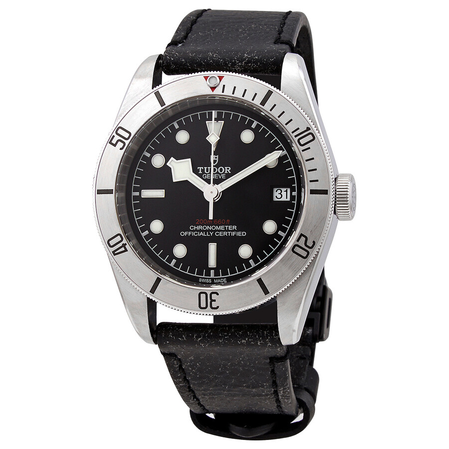 Tudor Pre-owned Tudor Heritage Black Bay Chronometer Automatic Black ...