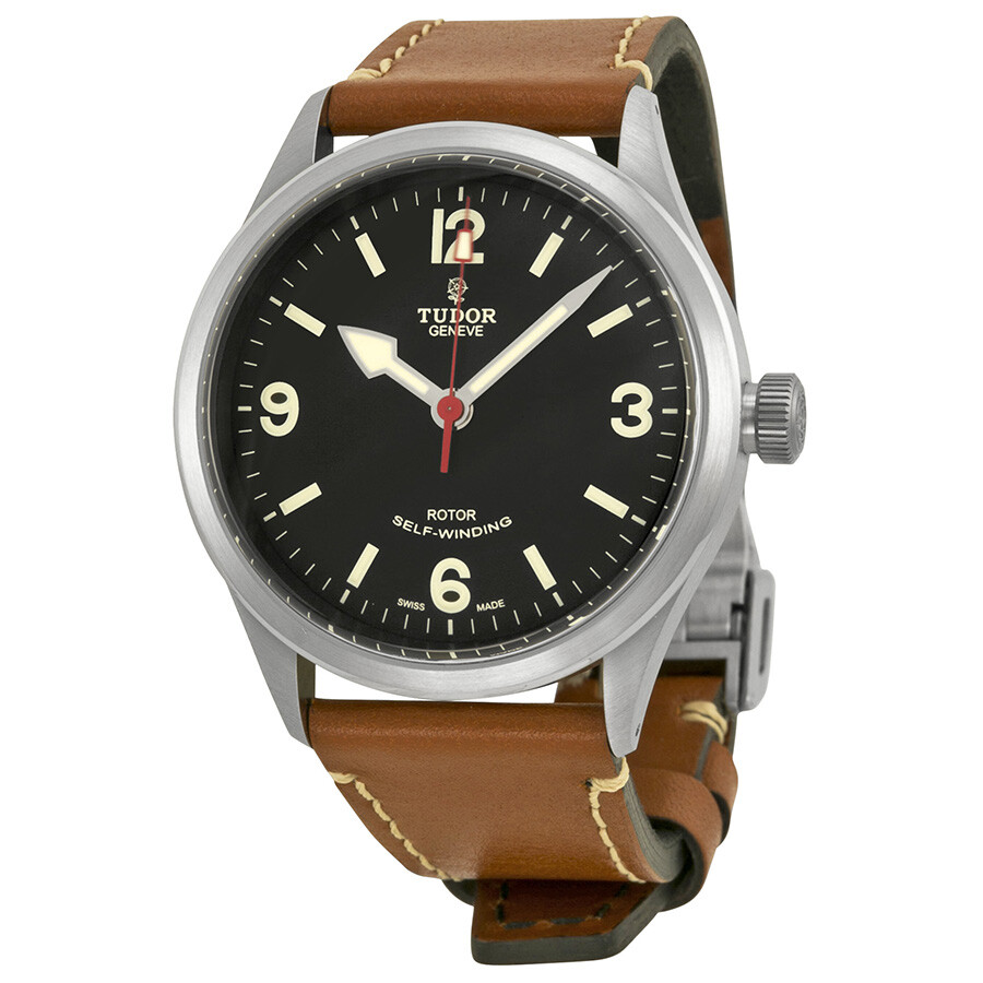 Tudor Pre-owned Tudor Heritage Ranger Automatic Black Dial Men's Watch ...