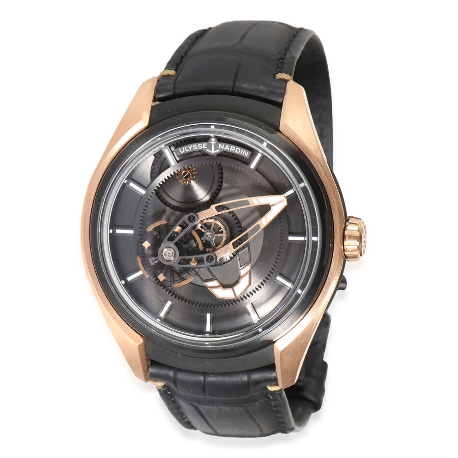 Ulysse Nardin Pre-owned Ulysse Nardin Freak Automatic Black Dial Men's ...