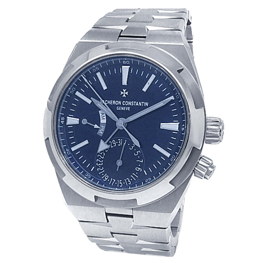 Vacheron Constantin Pre-owned Vacheron Constantin Overseas Blue Dial ...
