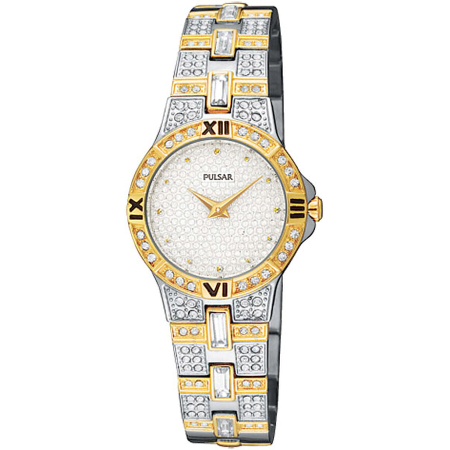 Pulsar Crystal Ladies Watch PTA366 0037738134127 - Watches - Jomashop