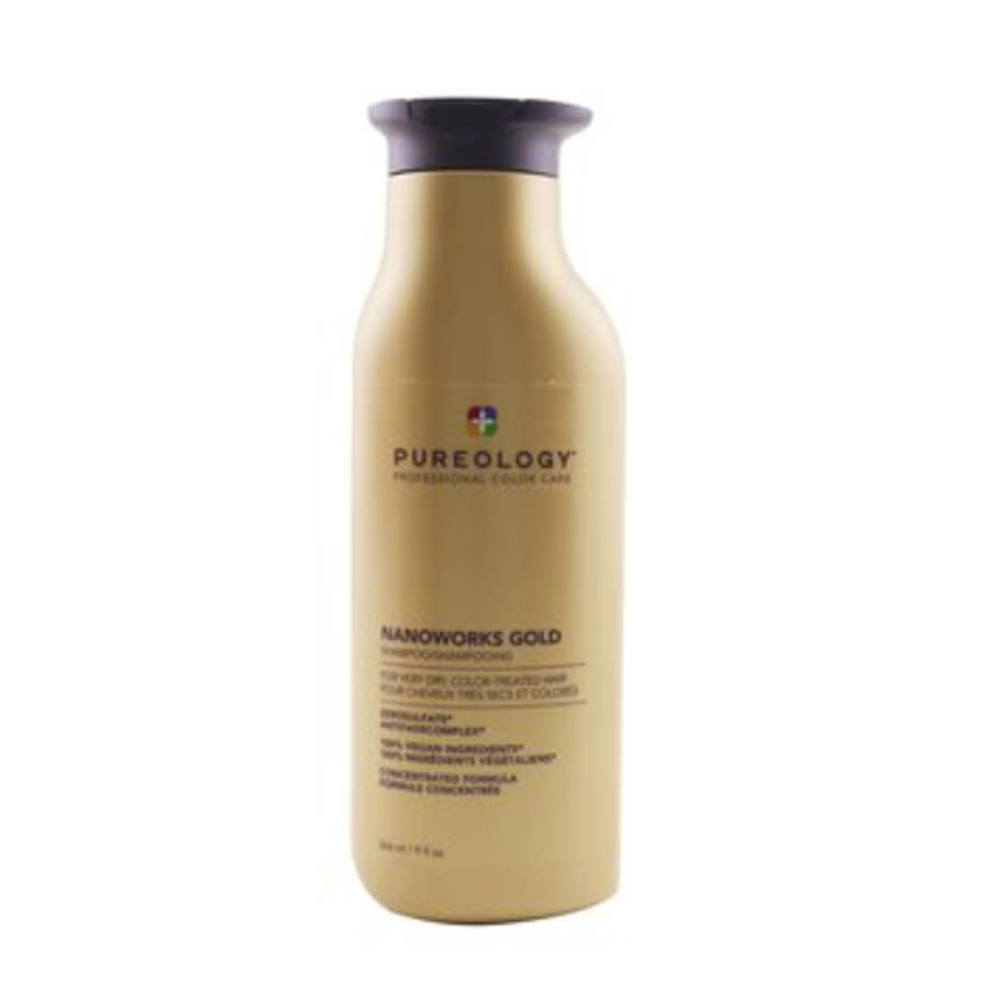 Pureology Nanoworks Gold Shampoo 9 oz For Very Dry, Color-Treated Hair ...