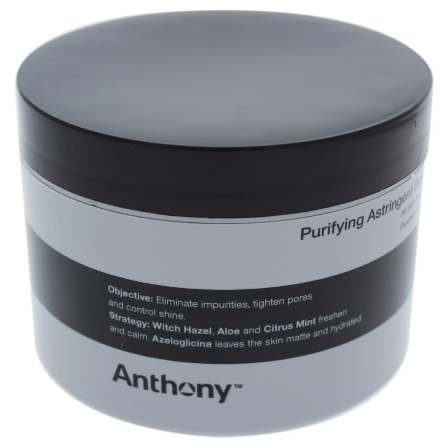 Anthony Purifying Astringent Pads by Anthony for Men - 60 Count Pads ...