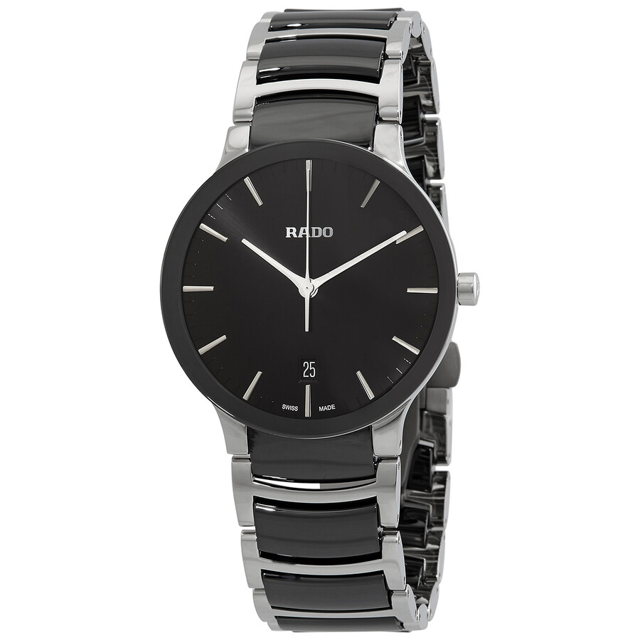 Rado Centrix Quartz Black Dial Ladies Watch R30934172 - Watches ...