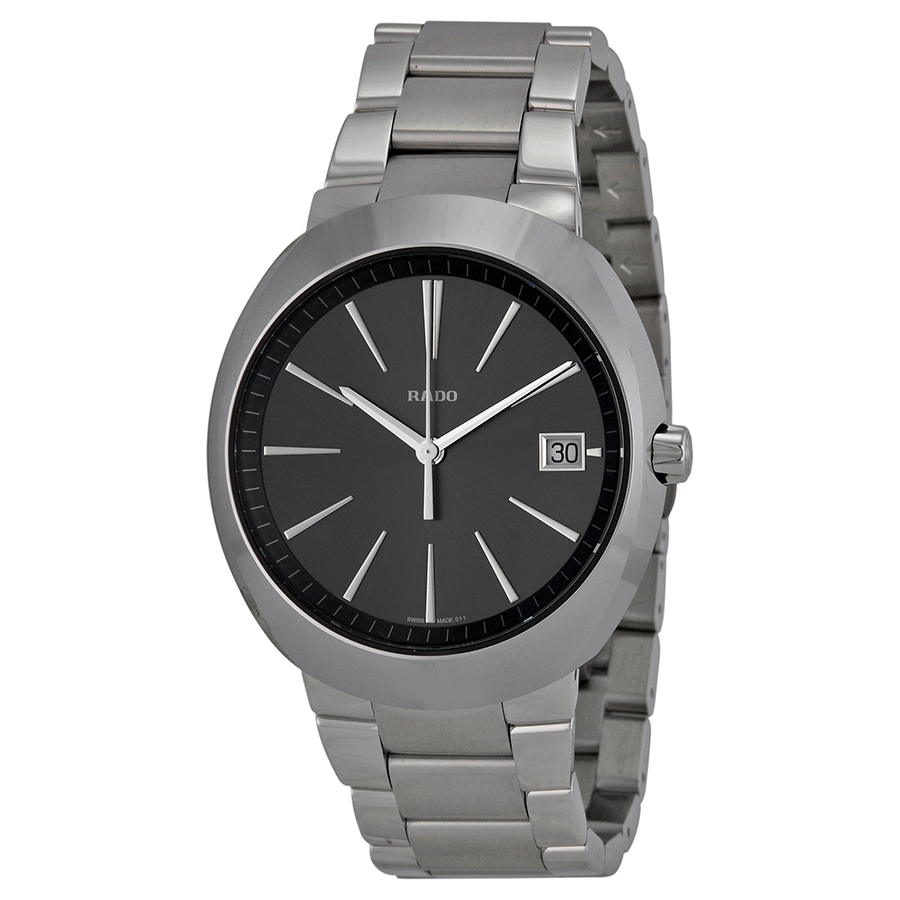 Rado D Star Grey Dial Stainless Steel and Ceramos Bracelet Watch ...