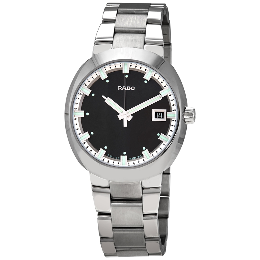 Rado D-Star Quartz Black Dial Men's Watch R15945163 7612819042268 ...