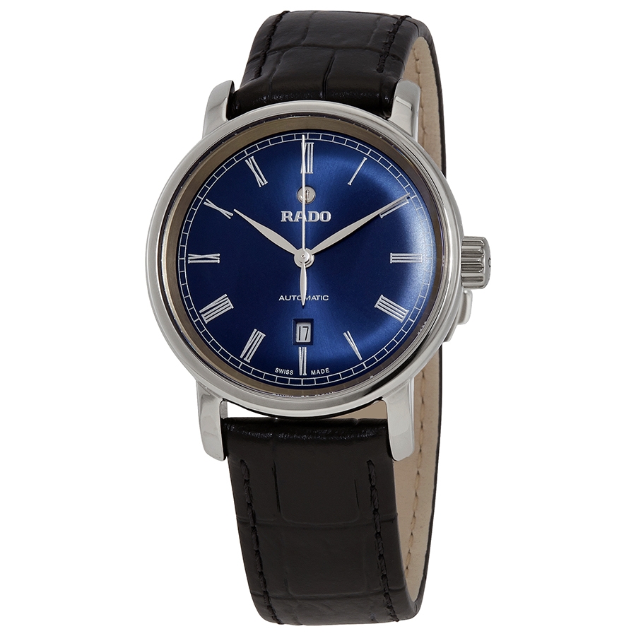 Rado DiaMaster Automatic Blue Dial Ladies Watch R14026205 7612819055176 ...