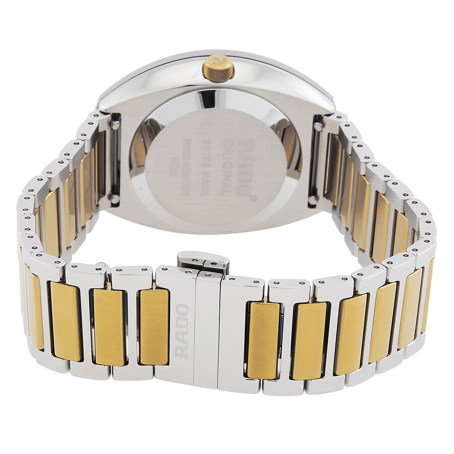 Rado DiaStar Original Automatic Gold Dial Men's Watch R12160253 Original Rado Watches - Fado.vn