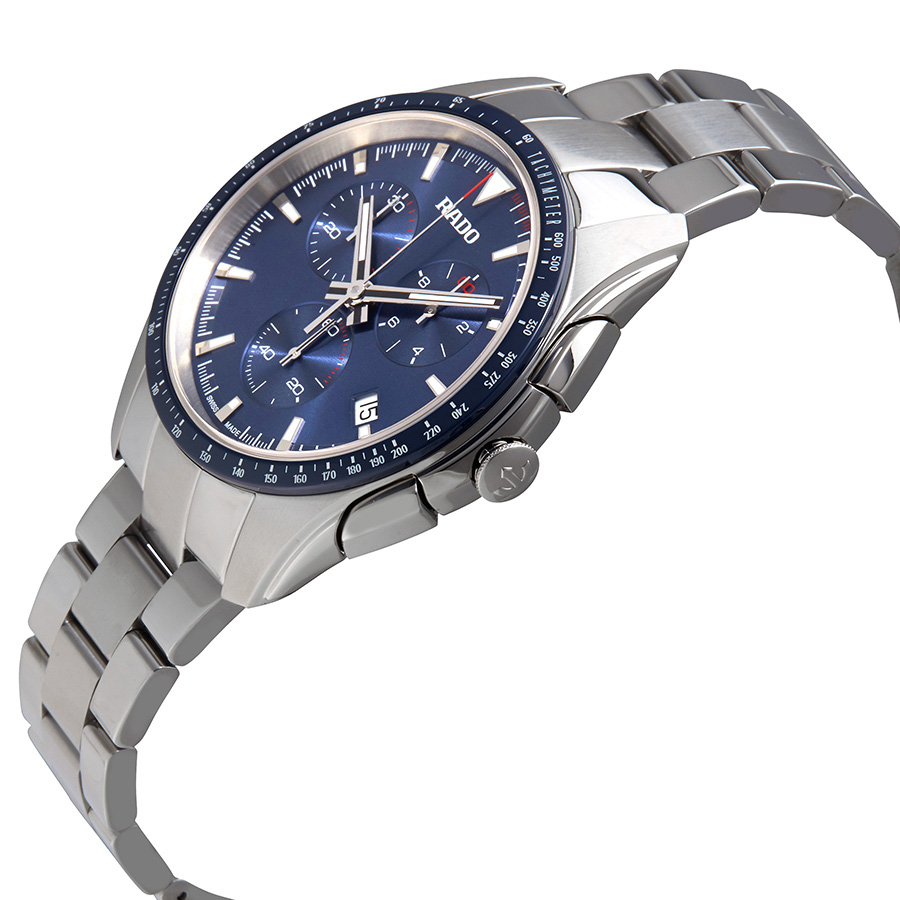Rado HyperChrome Chronograph Blue Dial Men's Watch R32259203 ...