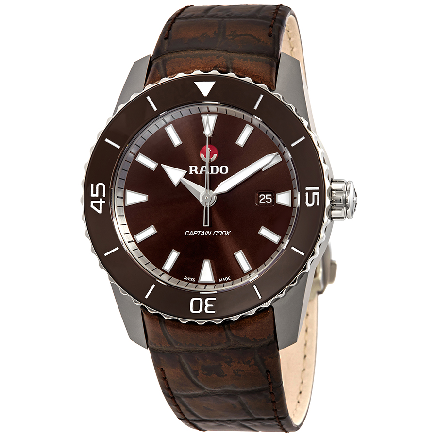 Rado HyperChrome Captain Cook Automatic Brown Dial Men's Watch ...