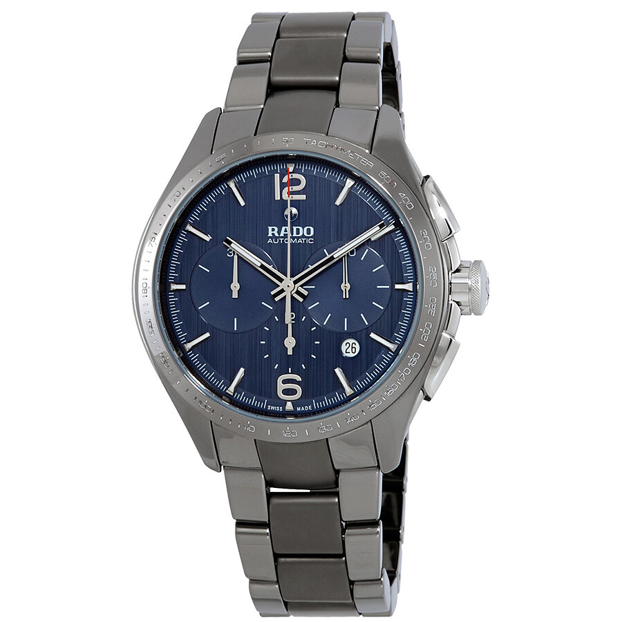 Rado HyperChrome Chronograph Automatic Blue Dial Men's XXL Watch ...