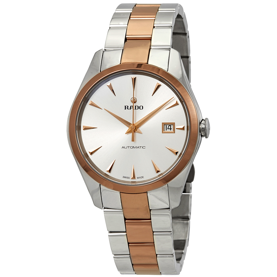 Rado HyperChrome Silver Dial Automatic Men's Two Tone Watch R32980112 ...