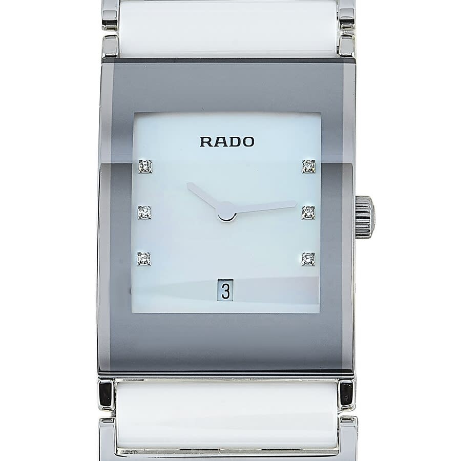Rado Integral Quartz Diamond Ladies Watch R20746901/01.160.0746.3.190 ...