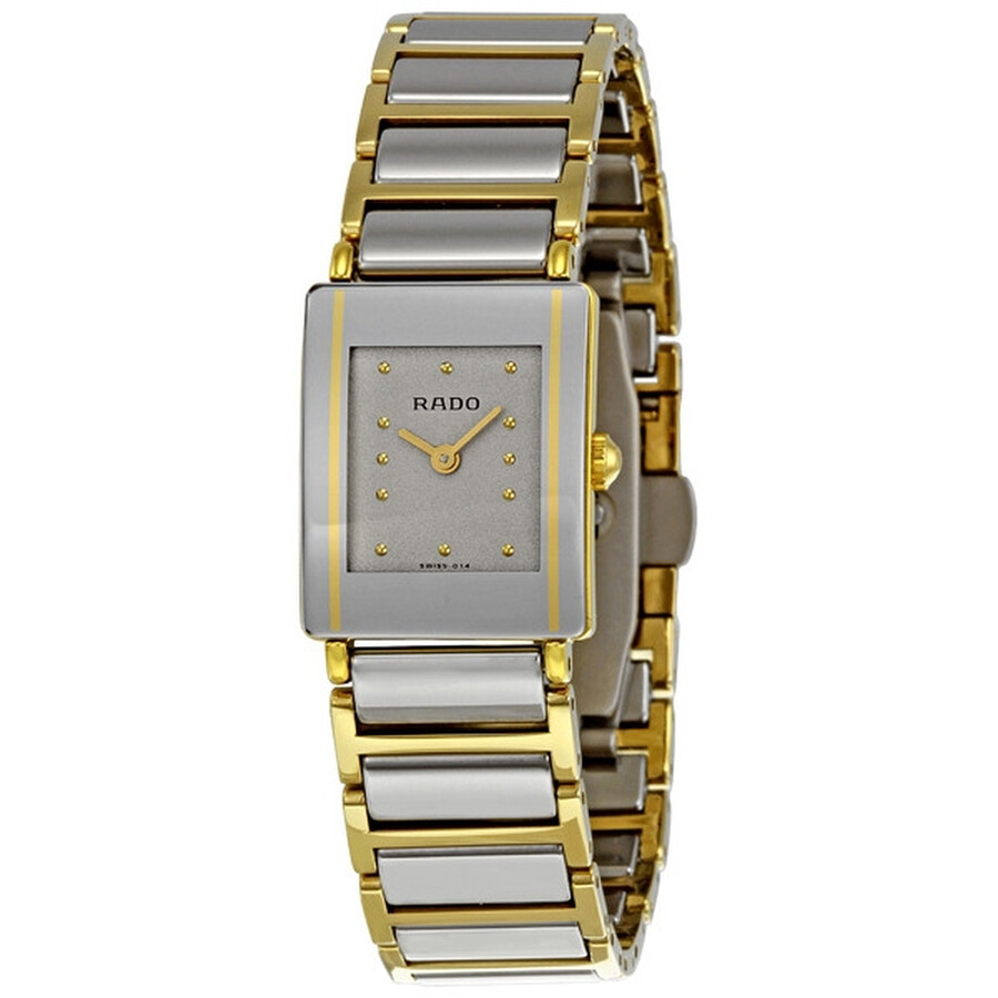 Rado Integral Quartz Silver Dial Ladies Watch R20383142 0758498009981 ...