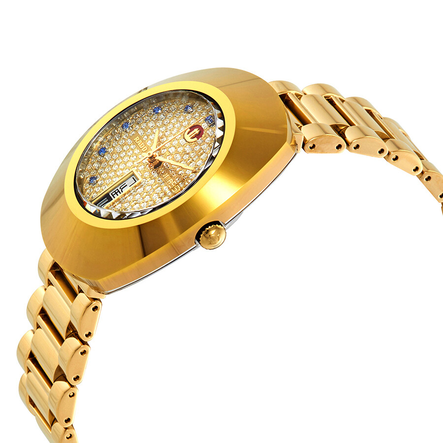 Rado Original Yellow Gold-Tone Men's Watch R12413314 - Original - Rado ...