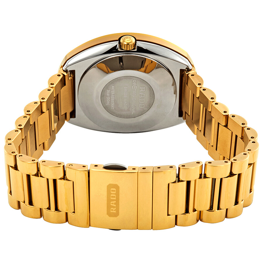 Rado Original Yellow Gold-Tone Men's Watch R12413314 - Original - Rado ...