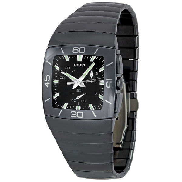Rado Sintra Chronograph Quartz Black Dial Men's Watch R13477172 ...