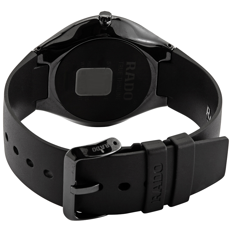 Rado True Thinline Automatic Black Dial Men's Watch R27969159 - True ...