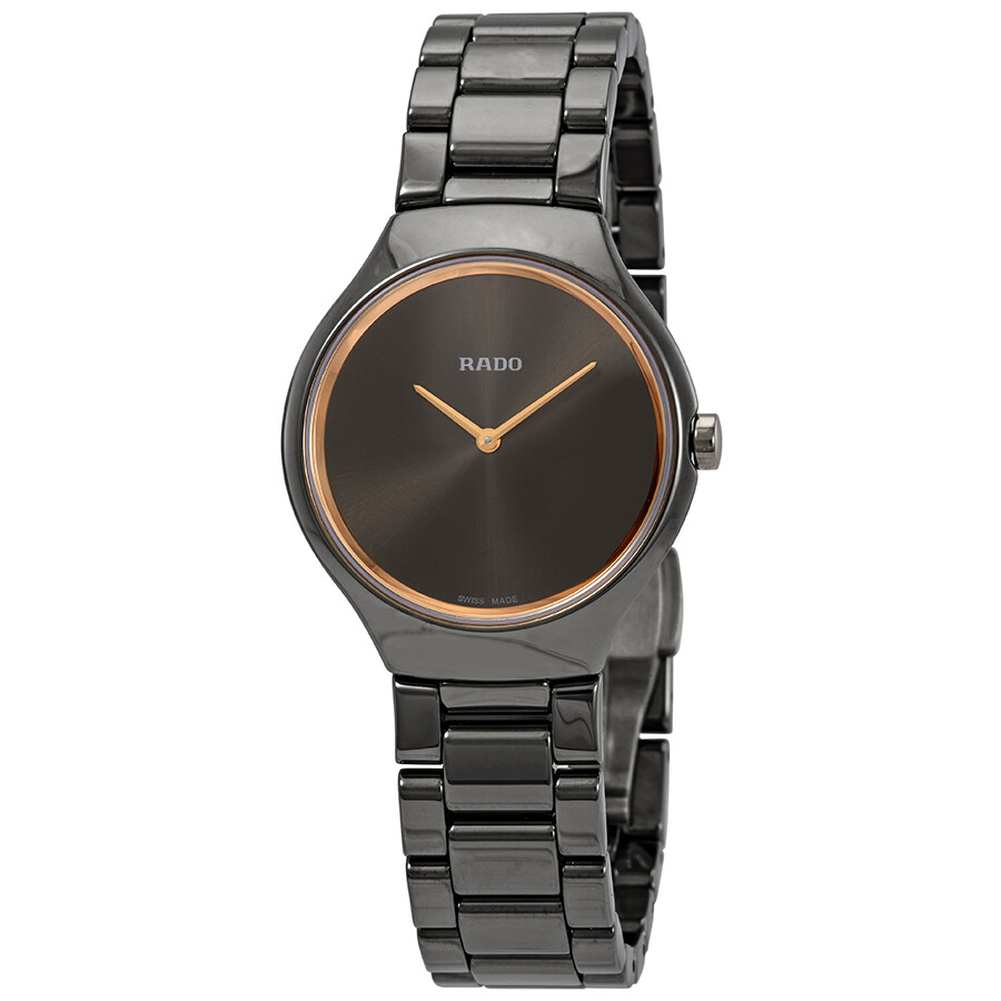 Rado True Thinline Plasma Dial Ladies Watch R27956132 842047126851 ...