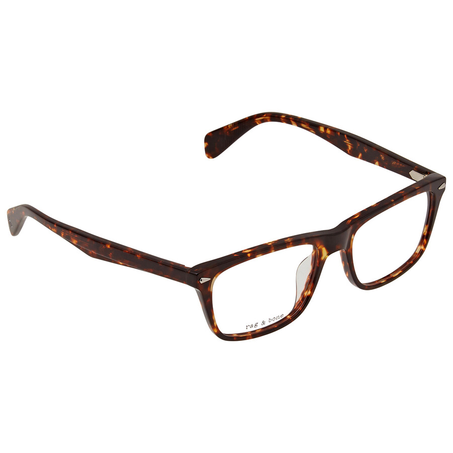 Rag And Bone Rag & Bone Unisex Tortoise Square Eyeglass Frames ...