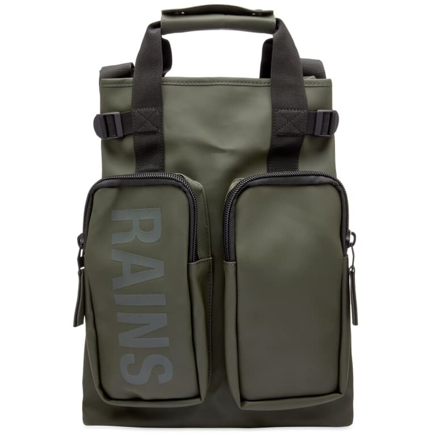 Rains Men's Green Texel Tote Backpack 14240-03 GREEN 5711747558567 ...