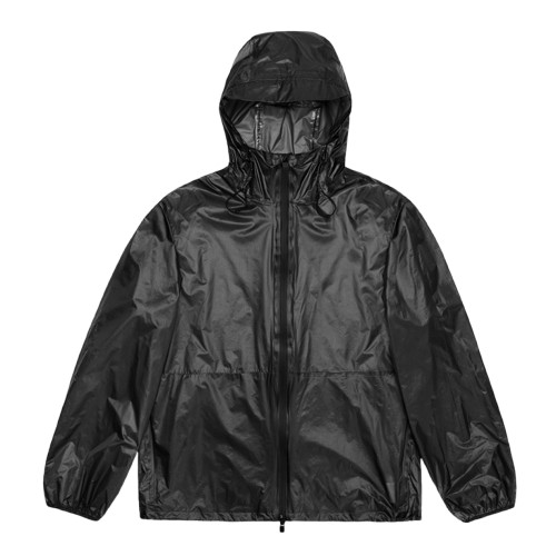 Rains Norton Waterproof Rain Jacket, Size Large 19900-01 BLACK ...