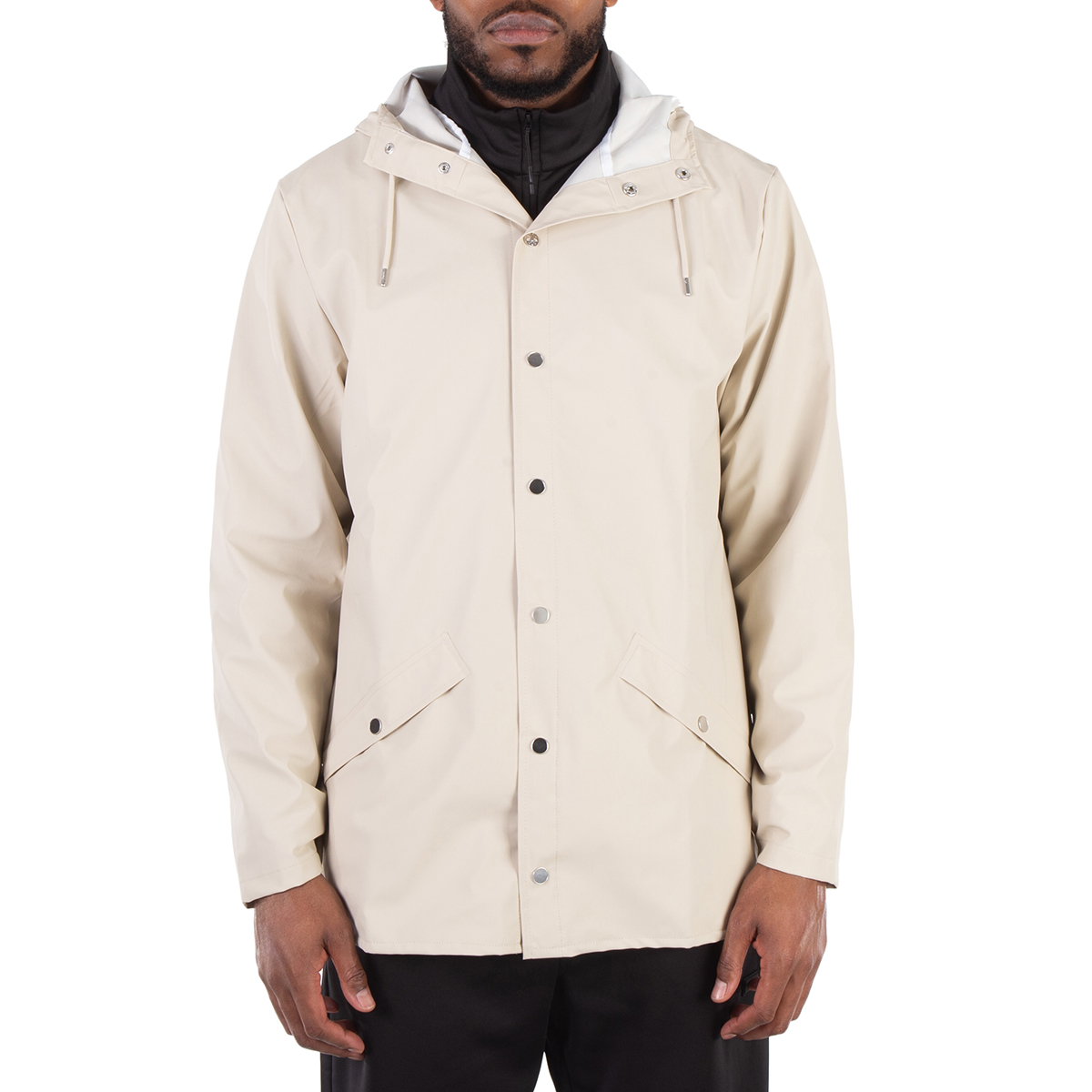 Rains Waterproof Rain Jacket, Size Large Jacket W326 dune - Clothing ...