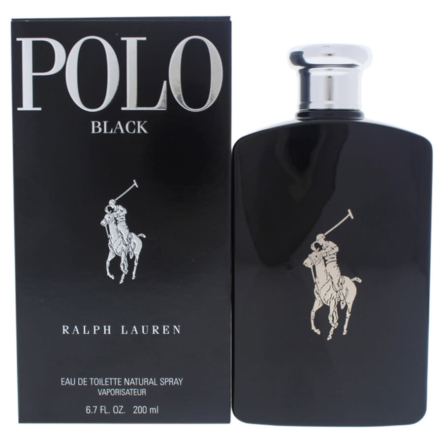 Ralph Lauren Men's Polo Black EDT Spray 6.7 oz (Tester) Fragrances ...