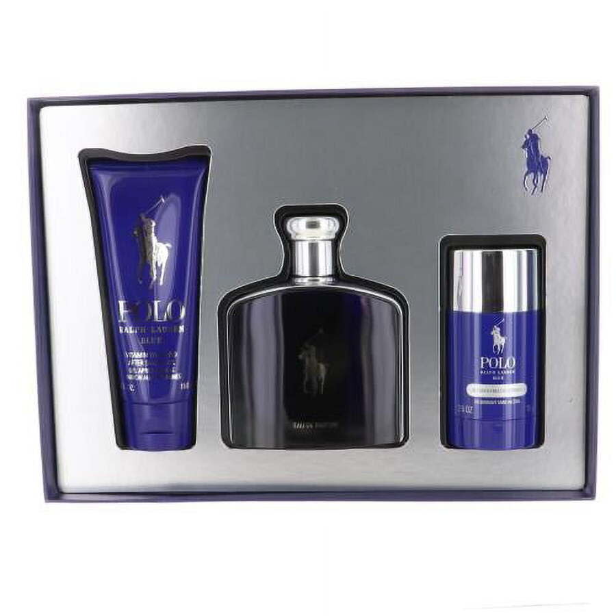 Ralph Lauren Men's Polo Blue Gift Set Fragrances 3605971985706 ...
