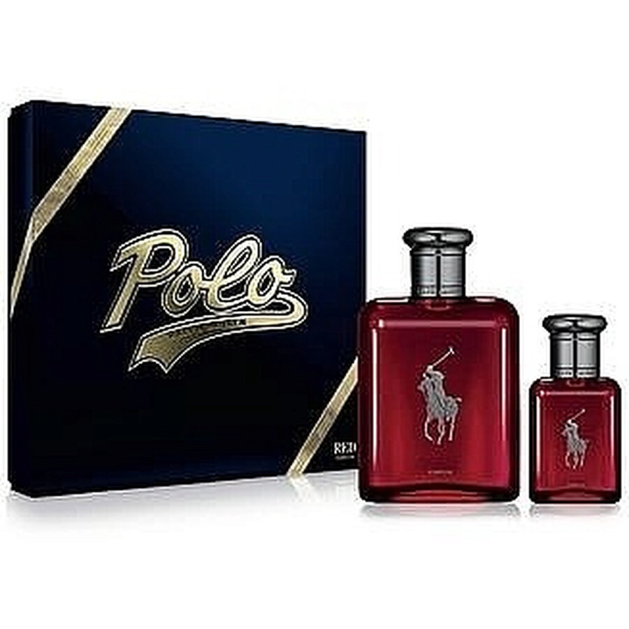 Ralph Lauren Men's Polo Red Parfum Gift Set Fragrances 3605972860378 ...