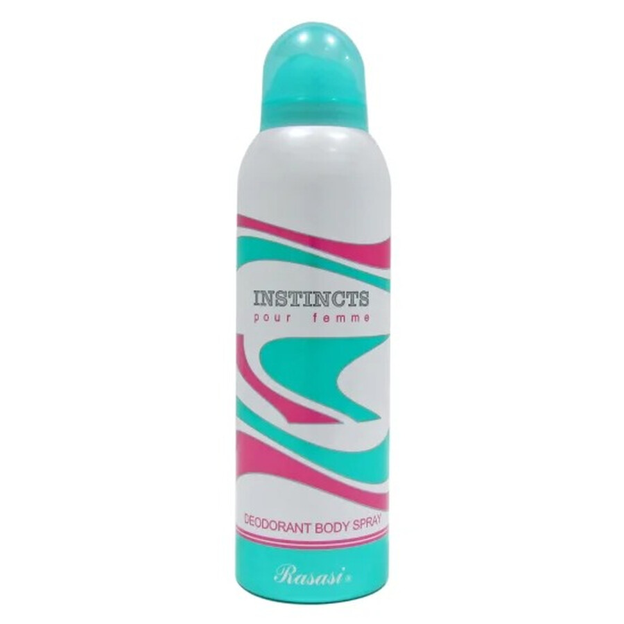 Rasasi Ladies Instincts Deodorant Spray 6.7 oz Bath & Body 614514060339 ...