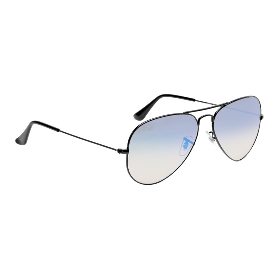 Ray Ban Aviator Flash Blue Gradient Flash Sunglasses RB3025 002/4O 58 ...