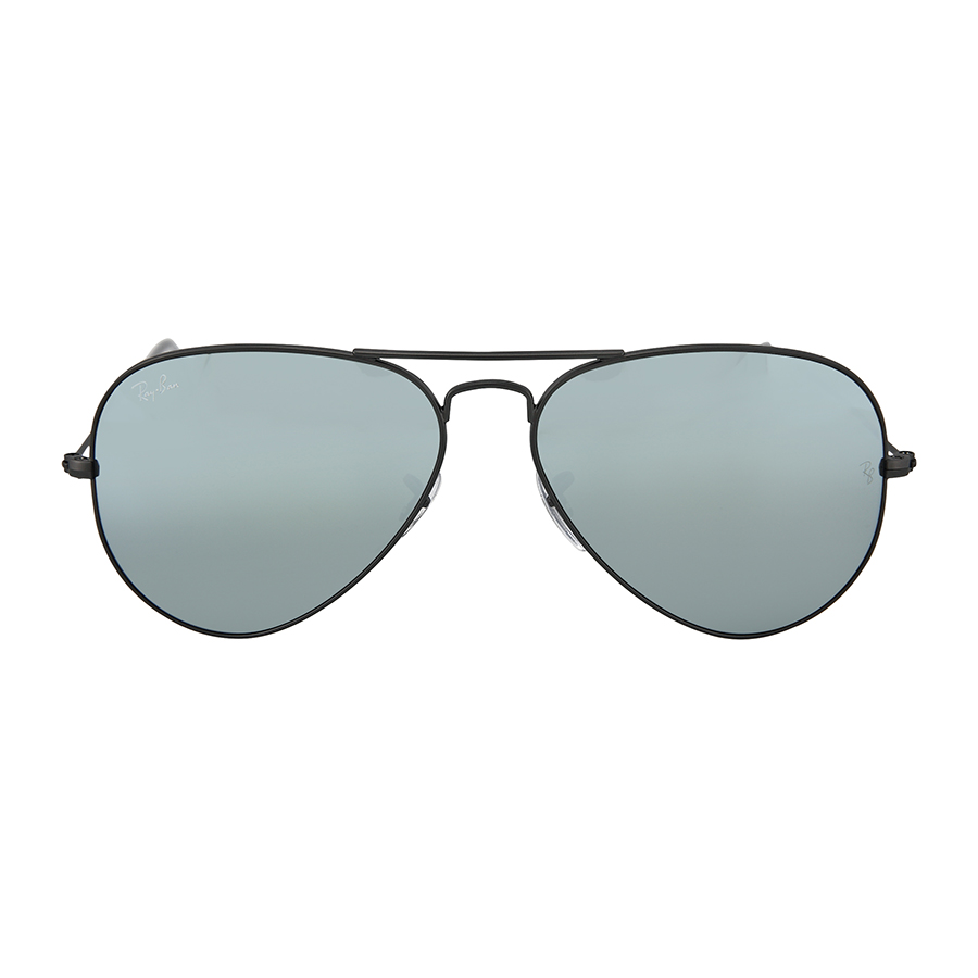 Ray-Ban Aviator Flash Lenses Silver Unisex Sunglasses RB3025 029/30 58 ...