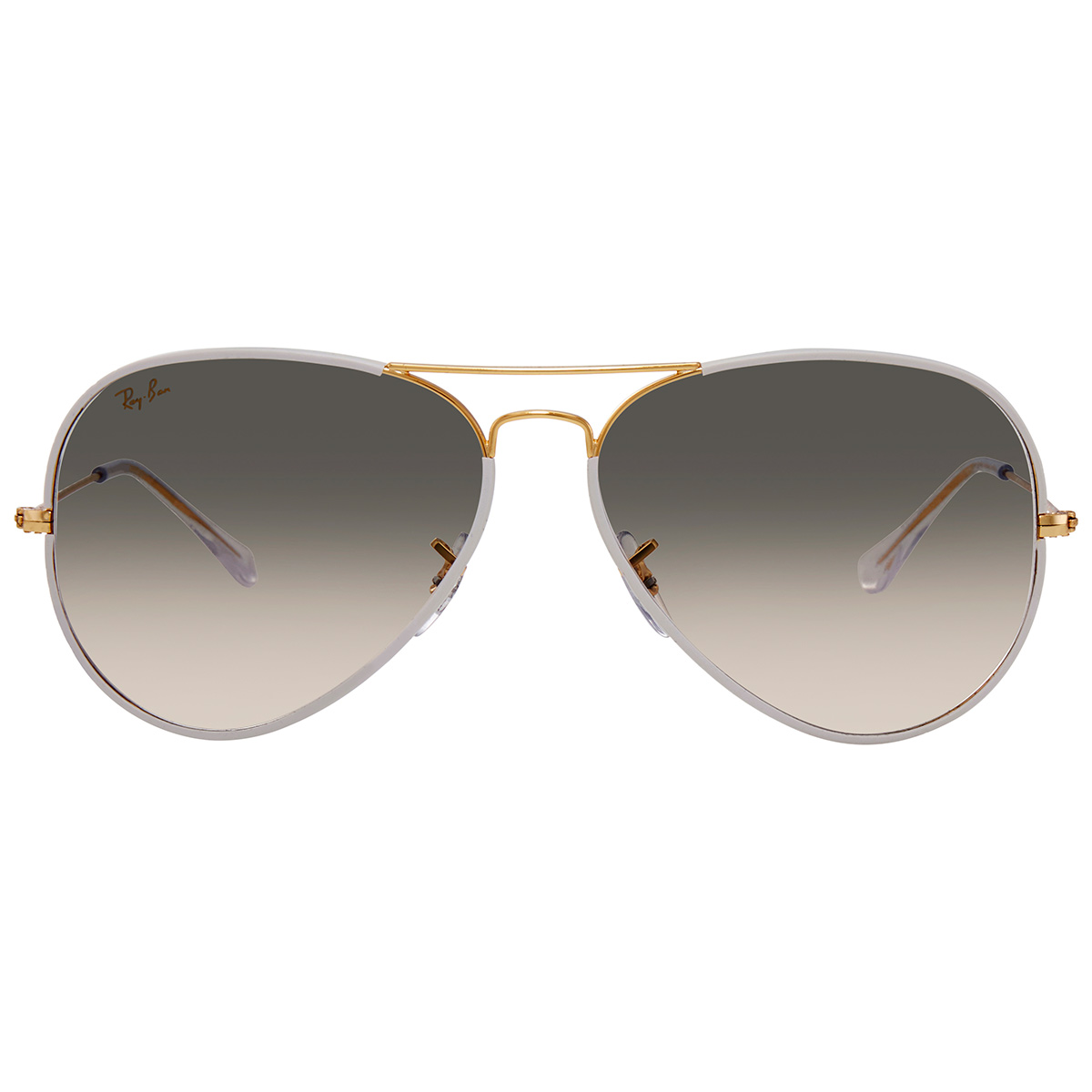 Ray-Ban Aviator Full Color Legend Light Grey Gradient Unisex Sunglasses ...