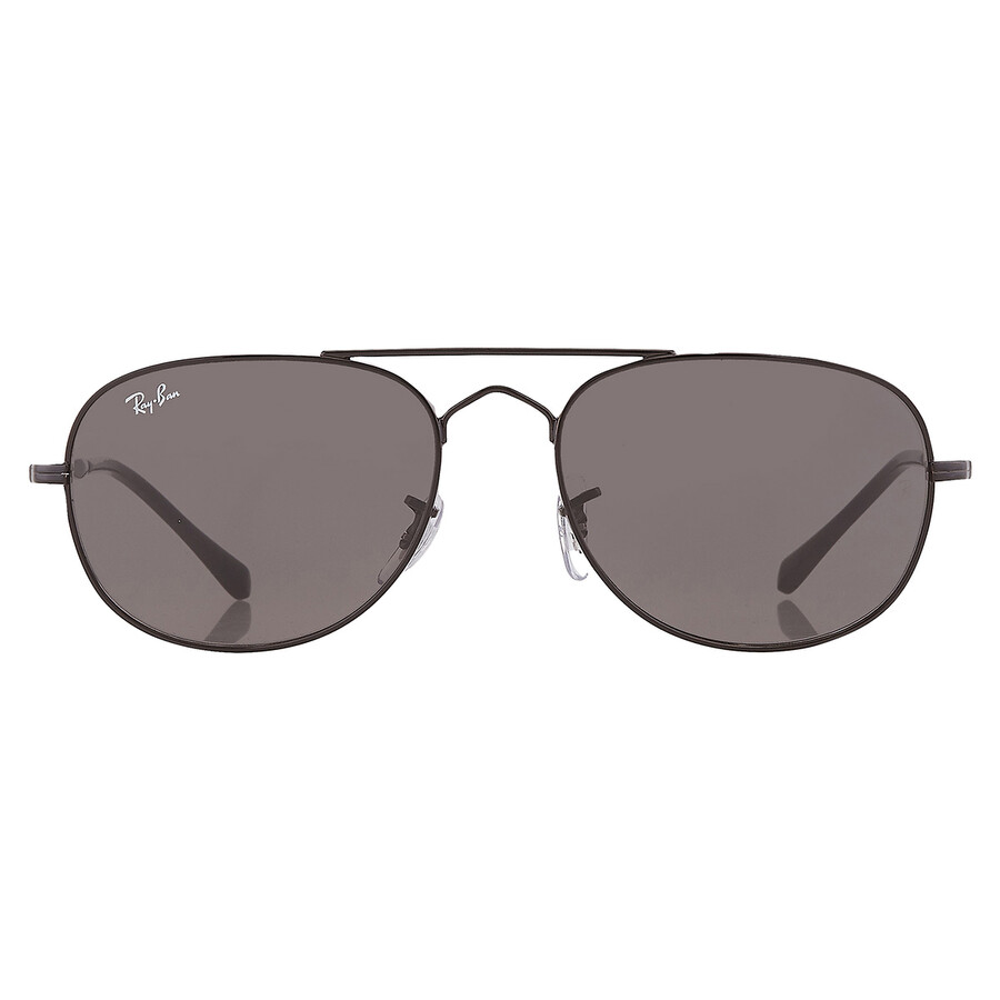 Ray-Ban BAIN BRIDGE Dark Grey Pilot Unisex Sunglasses RB3735 002/B1 57 ...