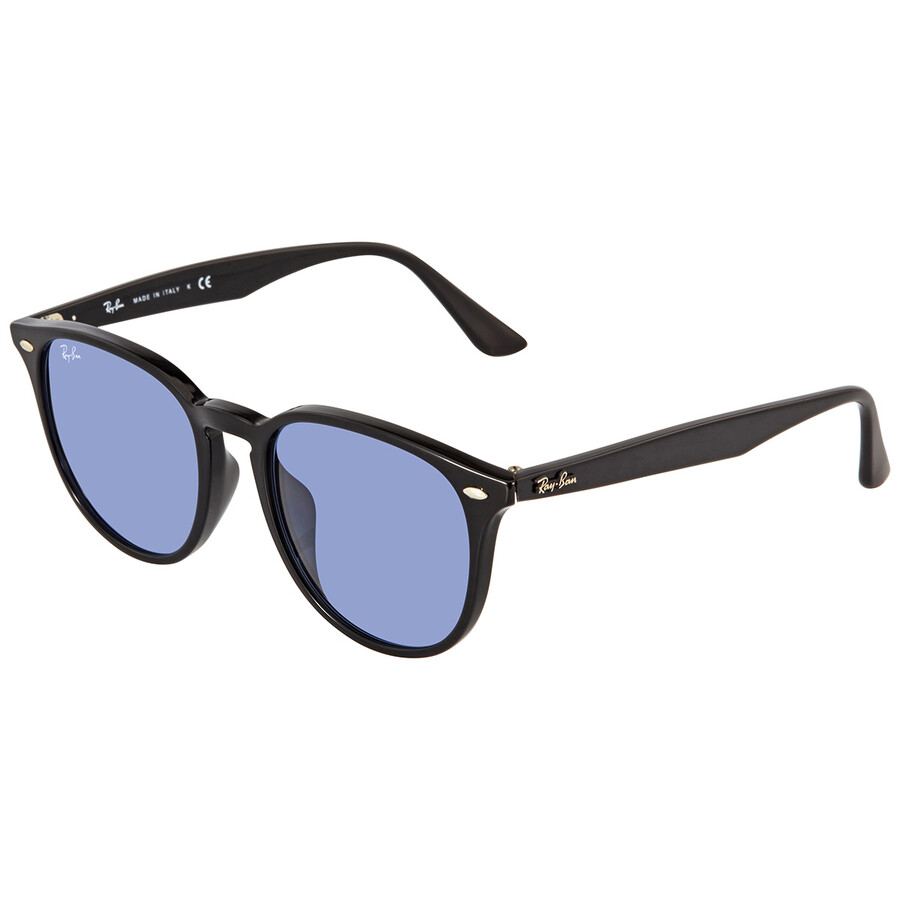 Ray-Ban Blue Classic Round Sunglasses RB4259F 601/80 53 8056597147439 ...