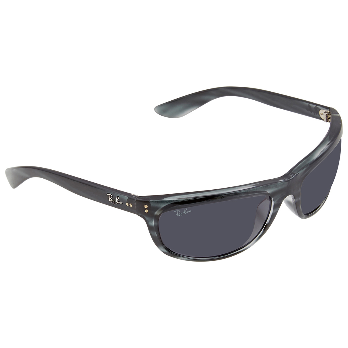 Ray-Ban Blue Rectangular Men's Sunglasses RB4089 6432R5 62 ...