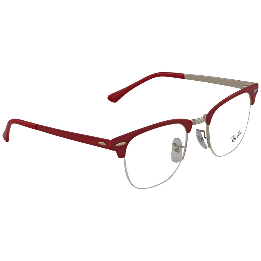 Ray-Ban Clubmaster Metal Optics Demo Square Unisex Eyeglasses RX3716VM ...