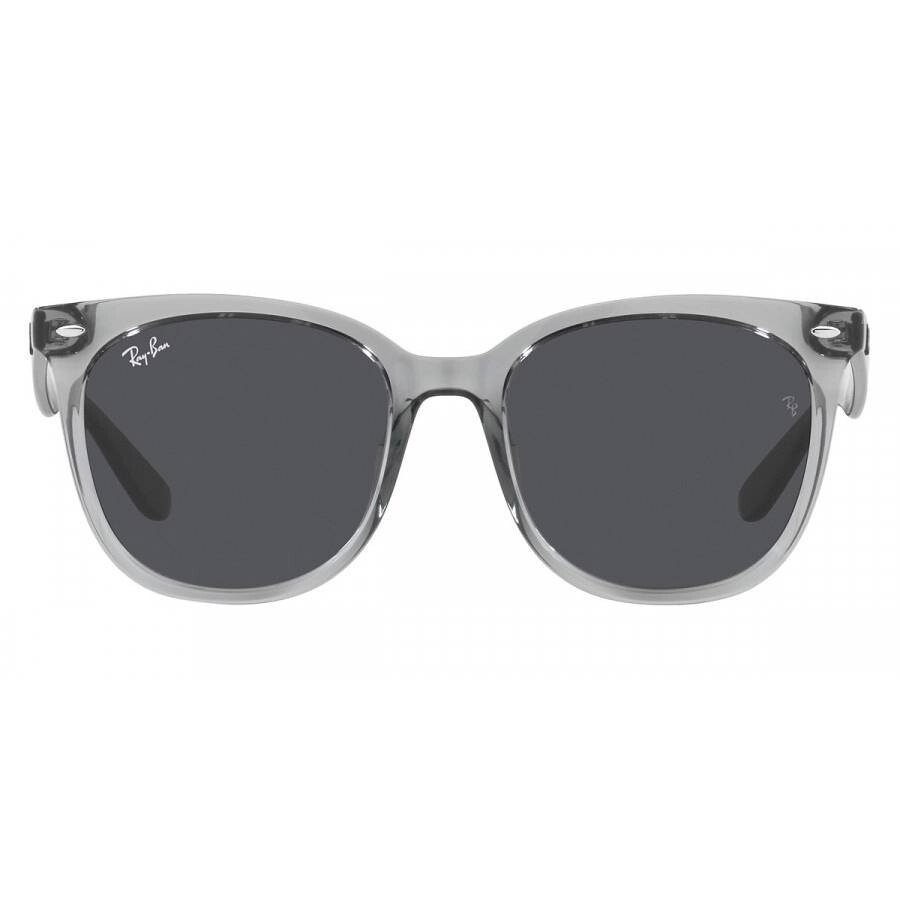 Ray-Ban Dark Grey Square Unisex Sunglasses RB4379D 659987 55 ...