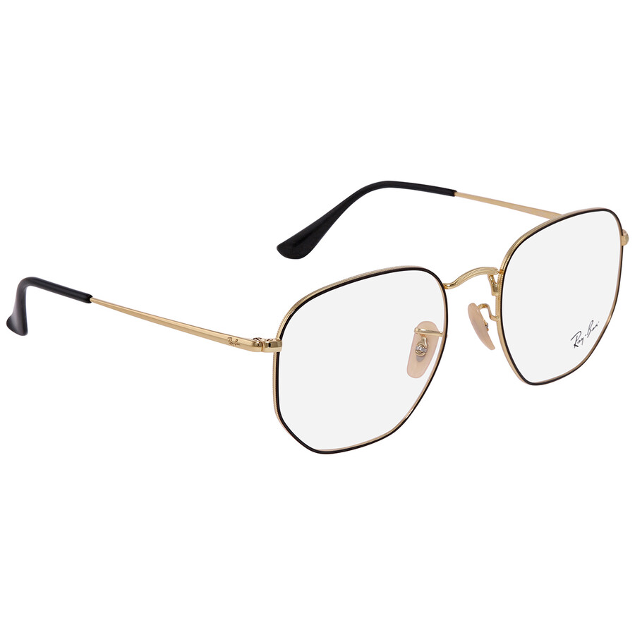 Ray-Ban Demo Hexagonal Unisex Eyeglasses RX6448F 2991 56 8056597370066 ...