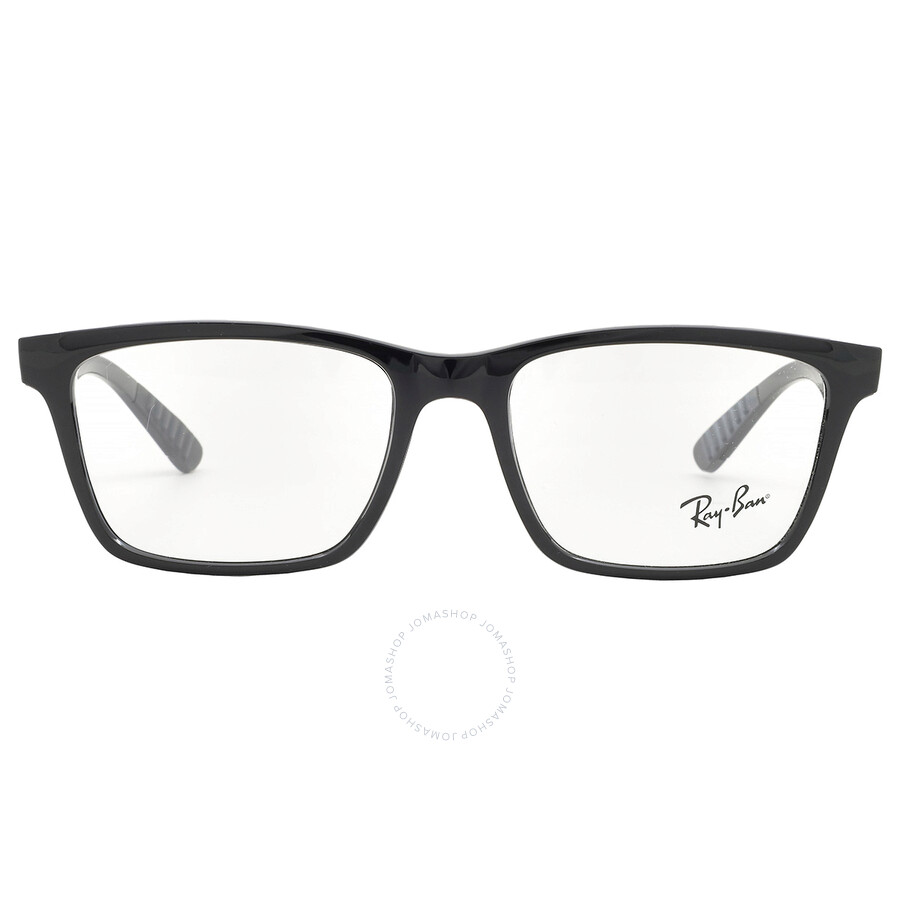 Ray Ban Demo Rectangular Mens Eyeglasses Rx7025 2000 55 Eyeglasses Fadovn