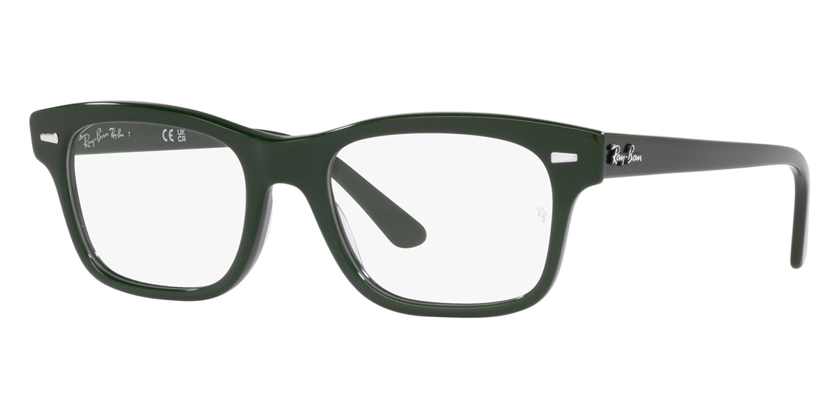 Ray-Ban Demo Rectangular Unisex Eyeglasses RX5383F 8226 54 ...